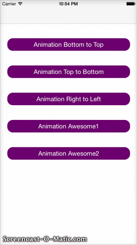 GitHub - thebeckz007/UITableViewAnimations: perform animations for UITableView
