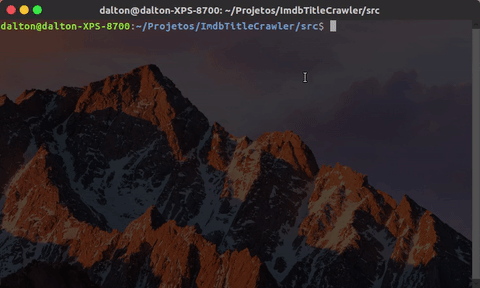 GitHub - daltonmenezes/ImdbTitleCrawler: Simple crawler written in ...