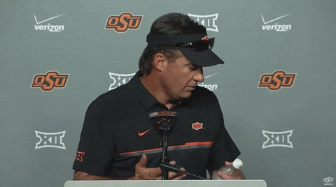 It Doesn't Seem Like Mike Gundy Thought Intentional Grounding Would Be ...