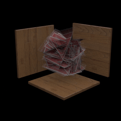 A deck of cards under pressure : woahdude