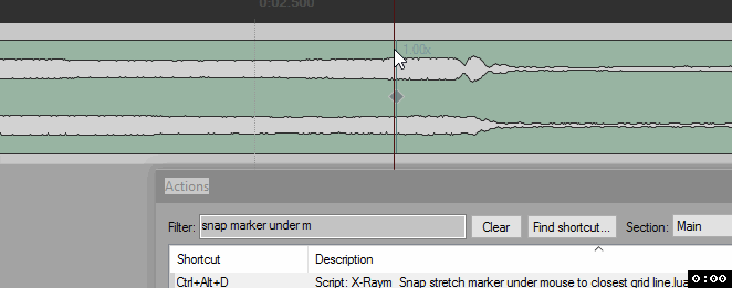 REQ: Snap stretch marker closest to mouse cursor to grid - Cockos ...