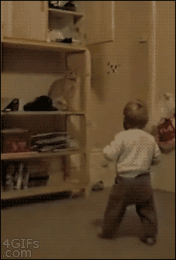 31 Hilarious GIFs of Kids Falling Down