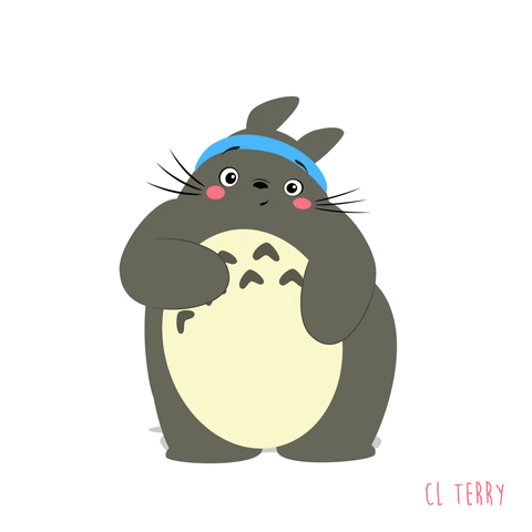 Day 93. | Totoro, Totoro dibujo, Animes tiernos