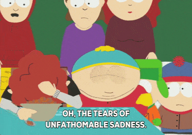 Cartman Sad