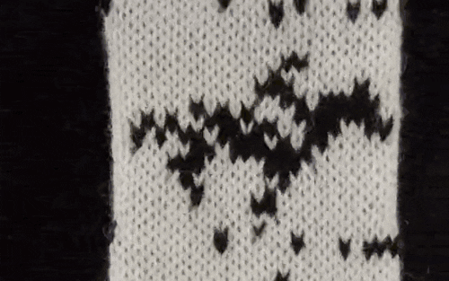 This person took knitting to another level (gif). Anyone know of a ...